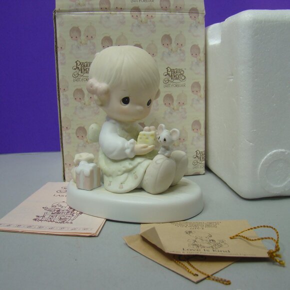 Precious Moments | Other | Precious Moments Love Is Kind E5377 Figurine ...